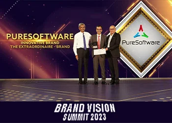 PureSoftware wins 'The Extraordinaire - Innovative Brand' Award at the 7th Brand Vision Summit ...
